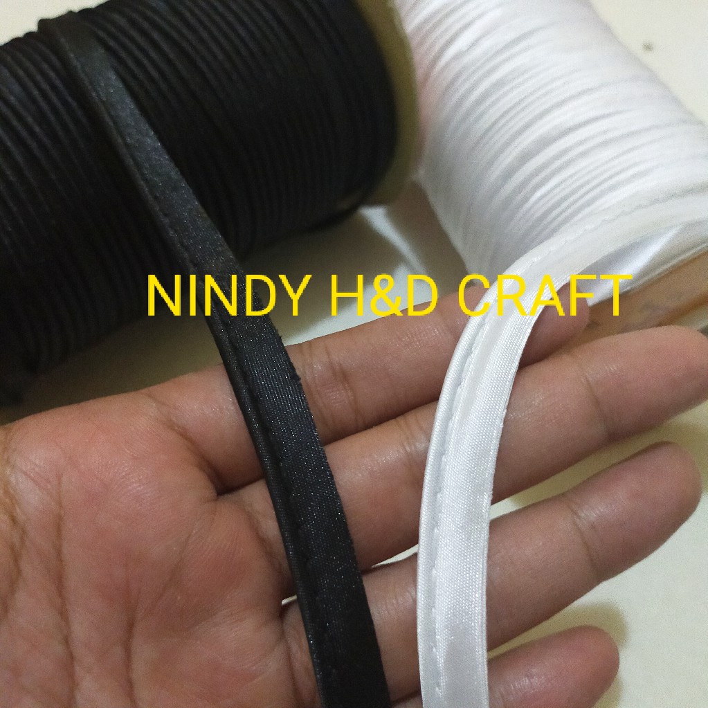 Jual Bisban isi 12mm meteran - Bisan Satin - Bisban Isi | Shopee Indonesia