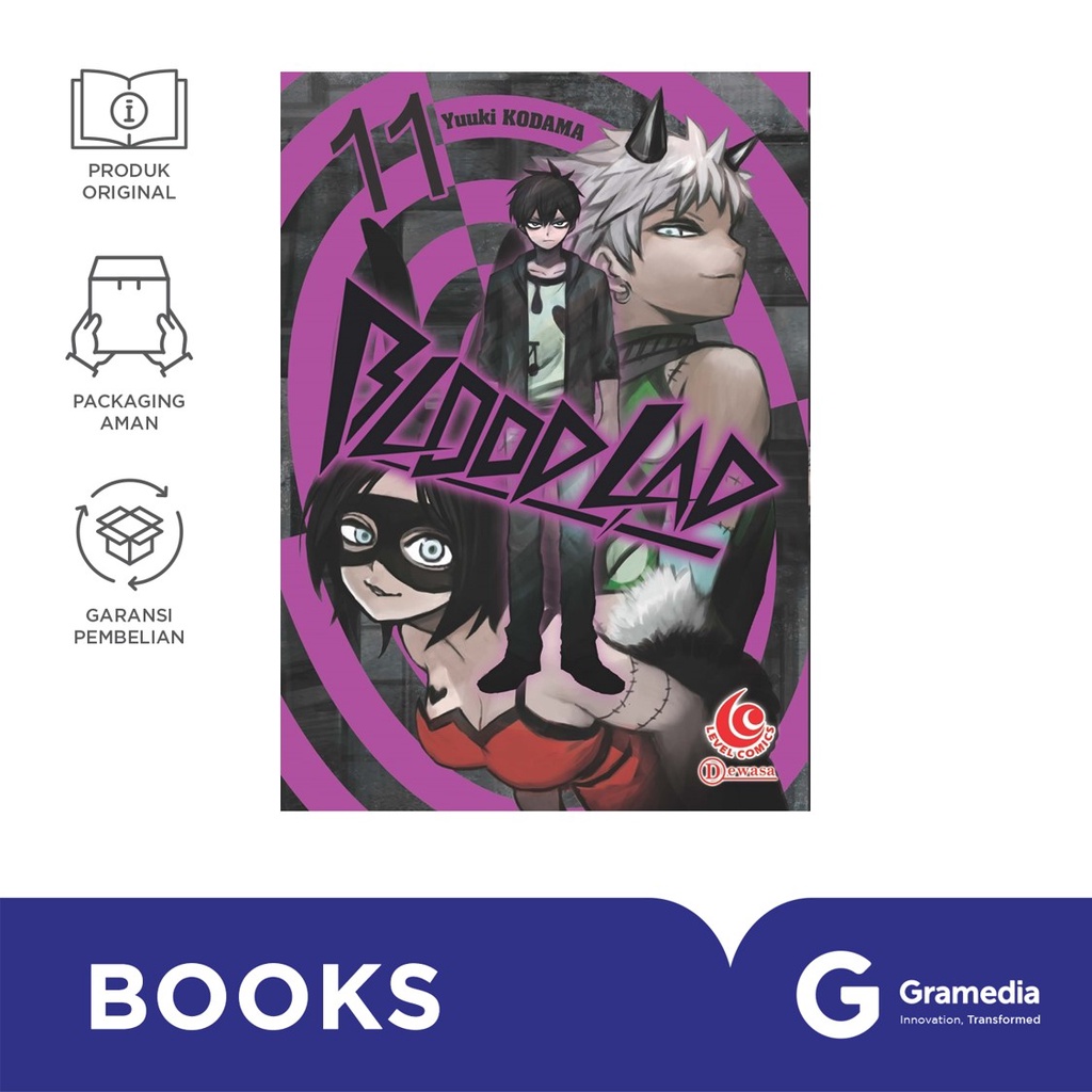 Jual LC: BLOOD LAD 11 (Yuuki KODAMA) | Shopee Indonesia