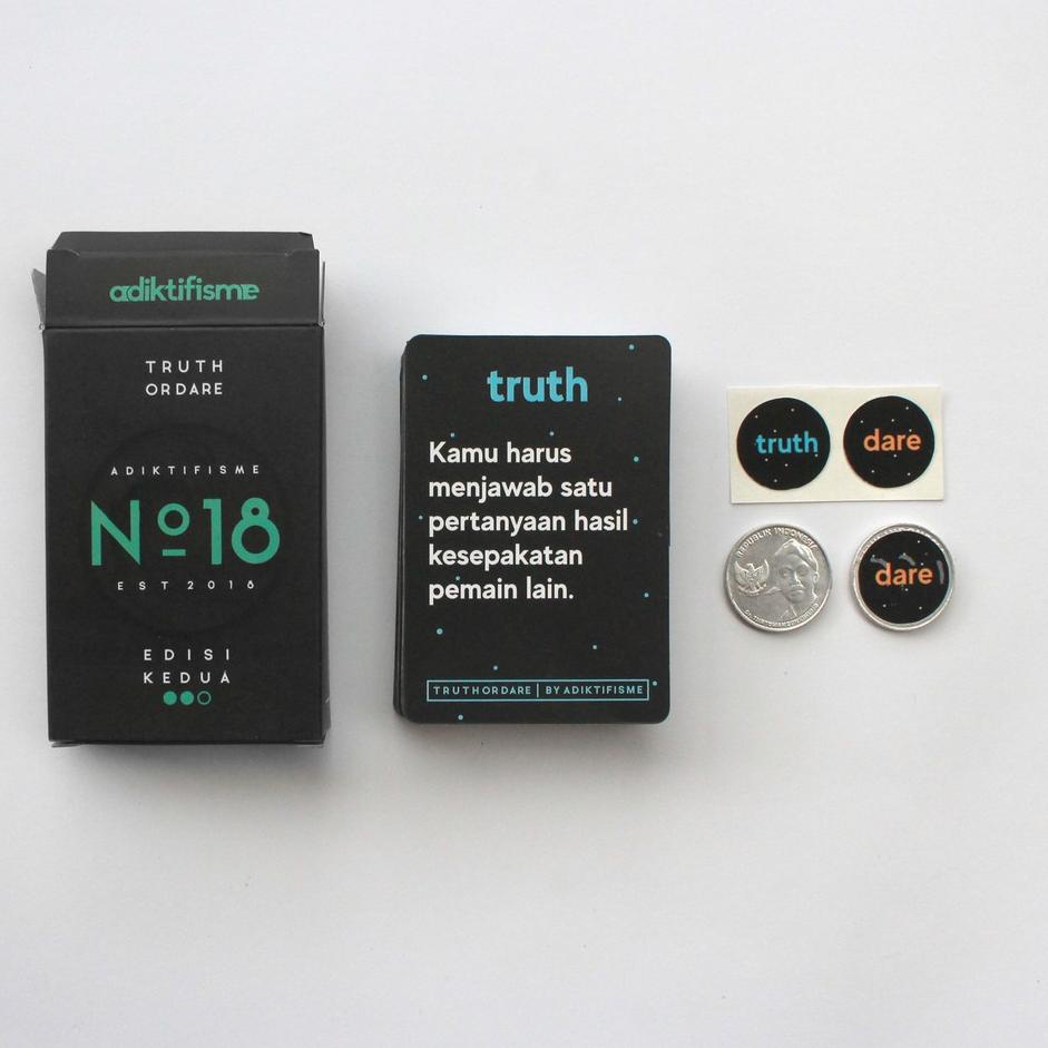 Jual codeHh6H1--[PAKET 2 EDISI] Kartu Permainan Truth or Dare Edisi ...
