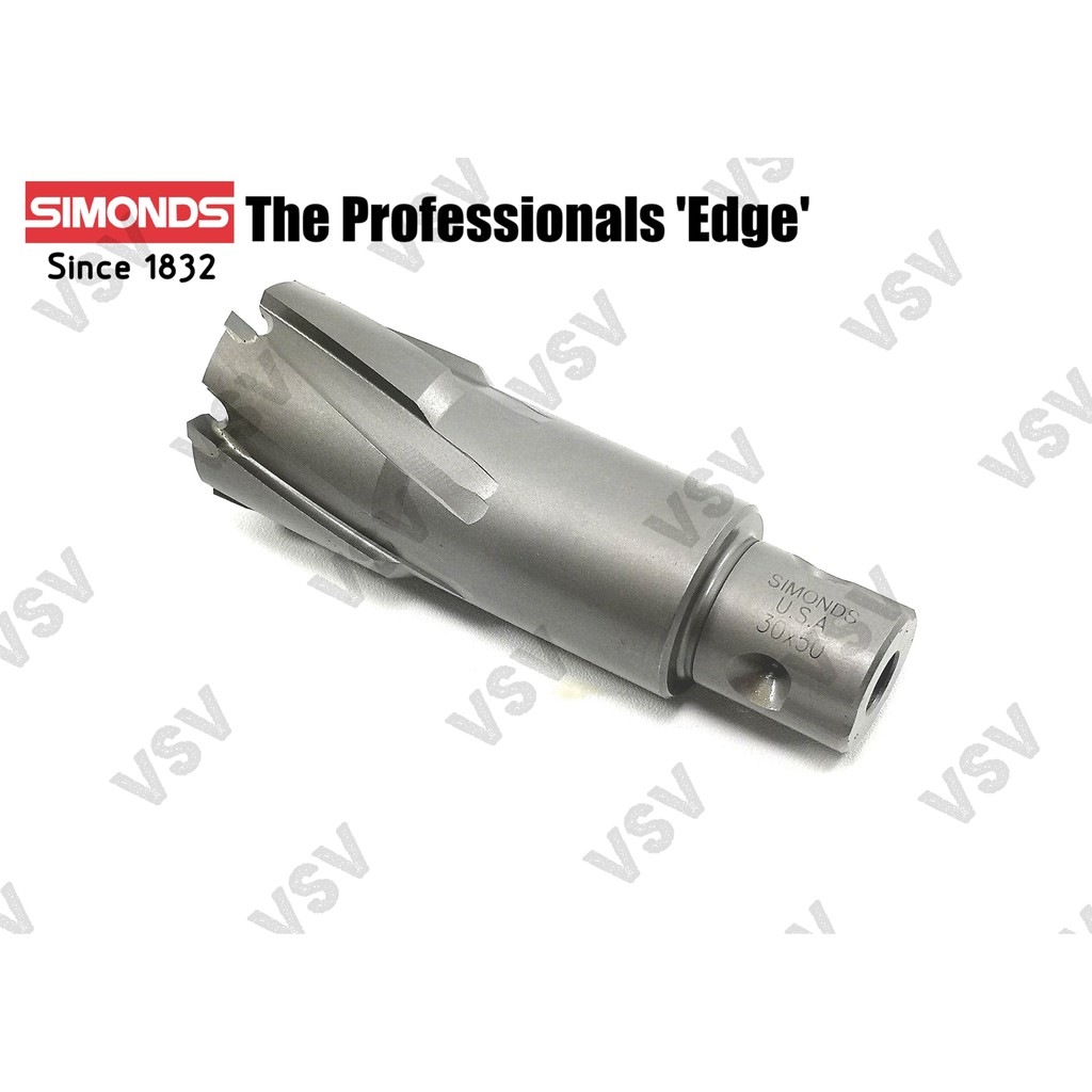 Jual SIMONDS Annular Cutter 30mm Mata Bor Jet Broach Holesaw Bor Magnet ...