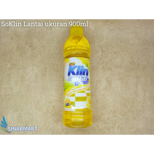 Jual SOKLIN LANTAI 900ML BOTOL | Shopee Indonesia