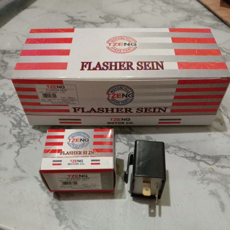 Jual Flasher \ Switch Otomatis Sen Segi 12V | Shopee Indonesia
