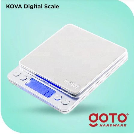 Jual Kova I-2000 Timbangan Digital Bumbu Dapur Kopi Emas Scale 0.1 Gram - 3 Kg | Shopee Indonesia