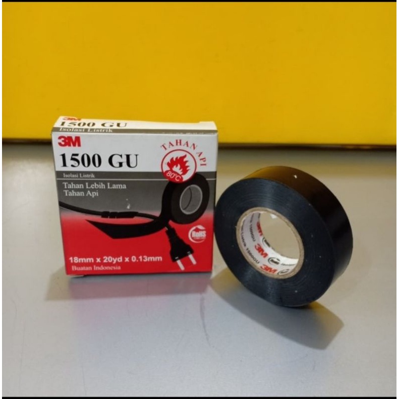 Jual isolasi listrik 3M 1500 GU | Shopee Indonesia