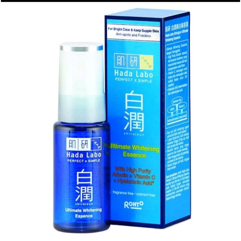Jual Hada Labo Shirojyun Ultimate Whitening Essence 30g | Shopee Indonesia