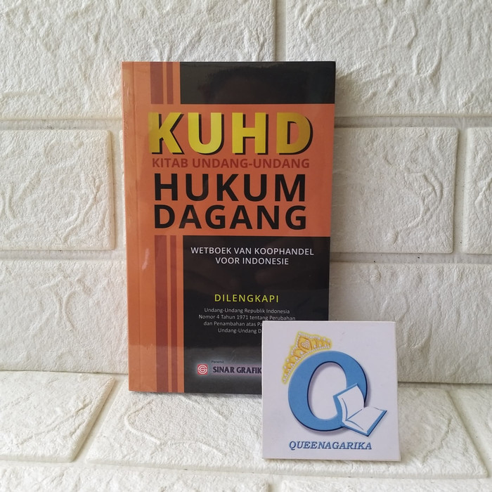 Jual KUHD (KITAB UNDANG UNDANG HUKUM DAGANG) SINAR GRAFIKA | Shopee ...