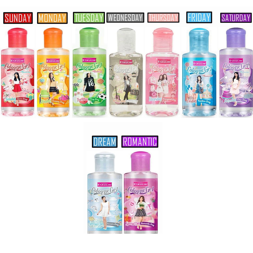 Jual ESKULIN COLOGNE GEL DREAM 50ML | Shopee Indonesia