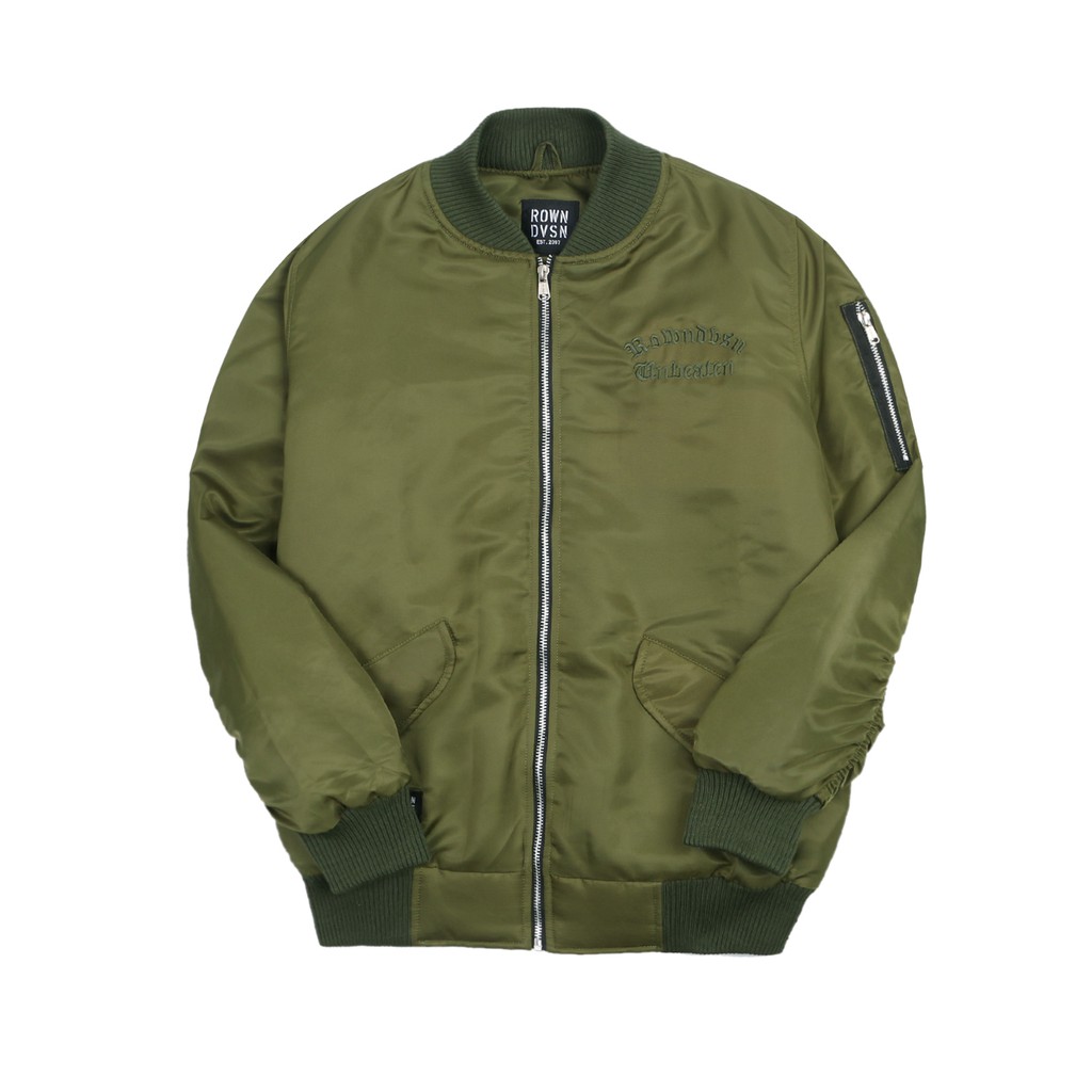Jual Rown Division Warehouse Jacket Bomber - Rowndvsn Jaket Bomber ...