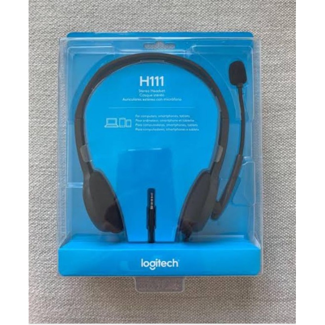 Jual Headset Logitech H111 | Shopee Indonesia