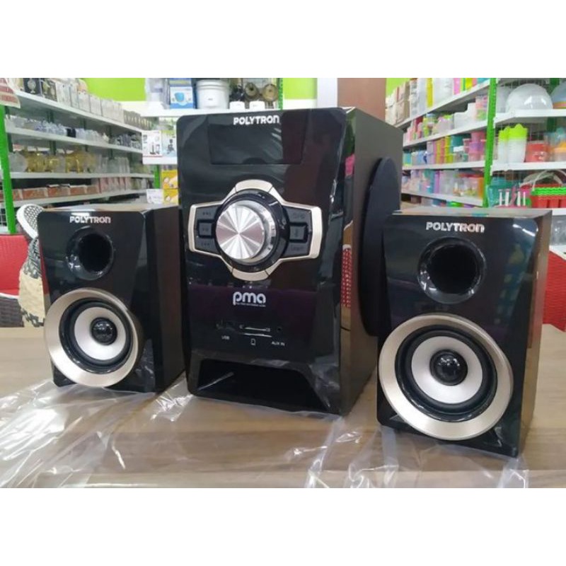 Jual Speaker Aktif POLYTRON PMA 9321 Bluetooth Multimedia | Shopee Indonesia