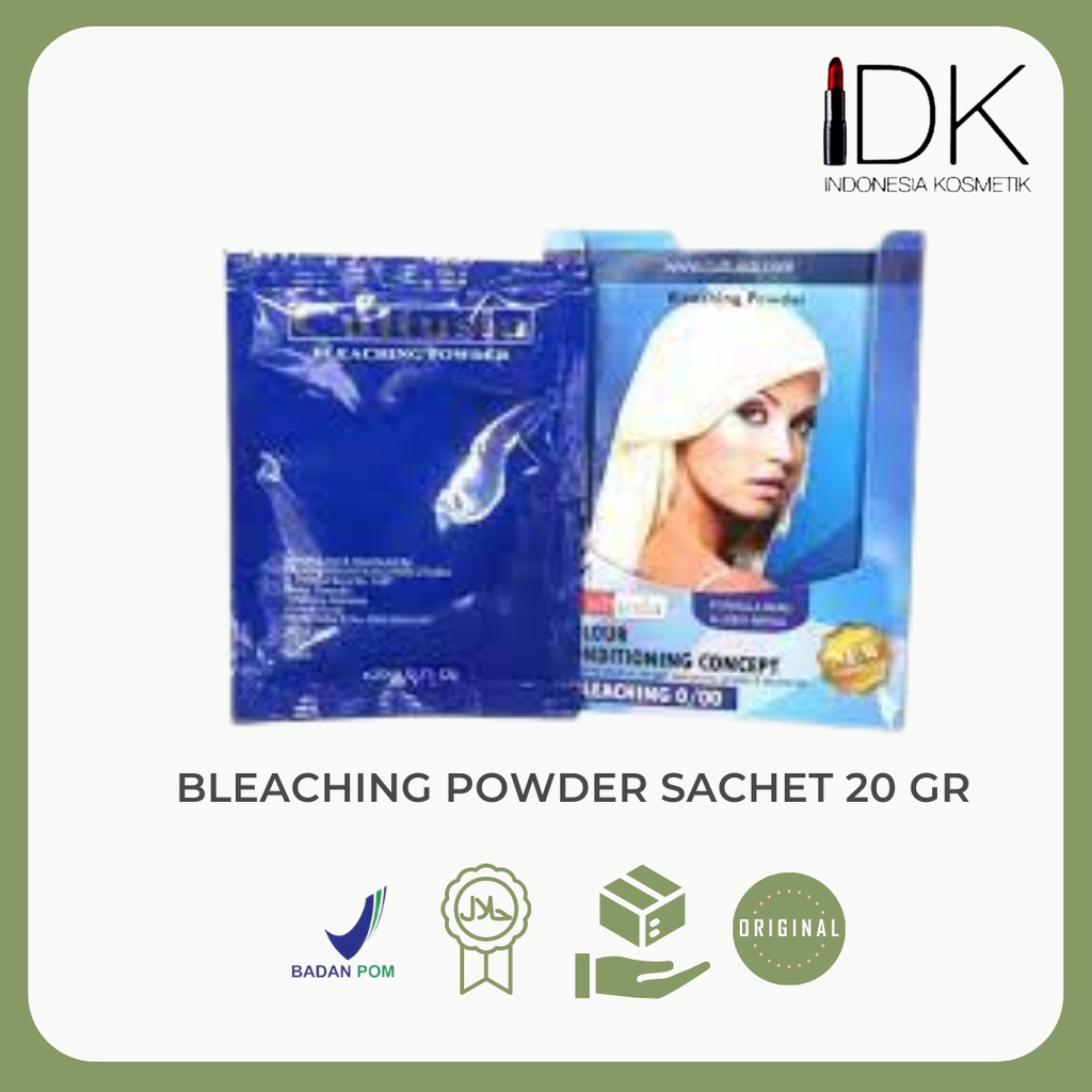 Jual Cultusia Bleaching Powder 20Gr (Kemasan SACHET) | Shopee Indonesia