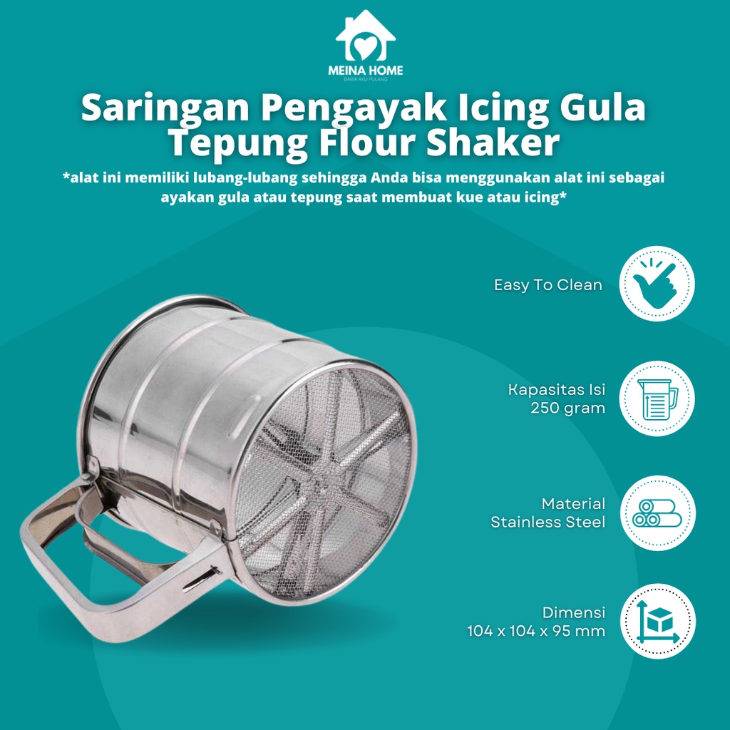 Jual ALAT PENYARINGAN AYAKAN / SARINGAN PENGAYAK GULA TEPUNG FLOUR ...