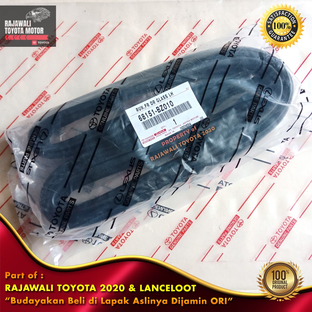 Jual Karet Kaca, Channel Pintu Depan Kiri Avanza & Xenia 2004-2011 ...