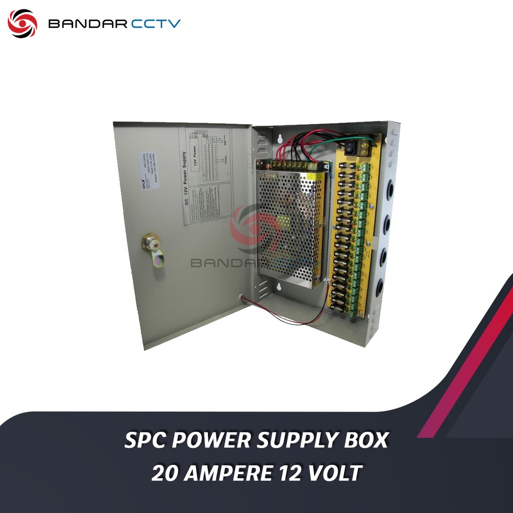 Jual POWER SUPPLY BOX SPC 20A/12V | Shopee Indonesia