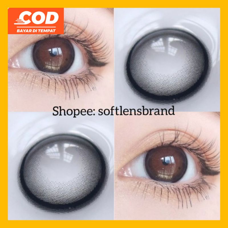 Jual ( COD ️ ) SOFTLENS NORMAL SOFTLENS MINUS WARNA BLACK SOFTLENS ...