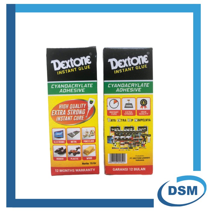Jual LEM TETES INSTAN DEXTONE 5 DETIK MODEL LEM KOREA SERBAGUNA DEXTON ...