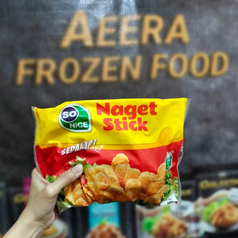 Jual So Nice Sedaaap Naget Stick 500Gr | Shopee Indonesia