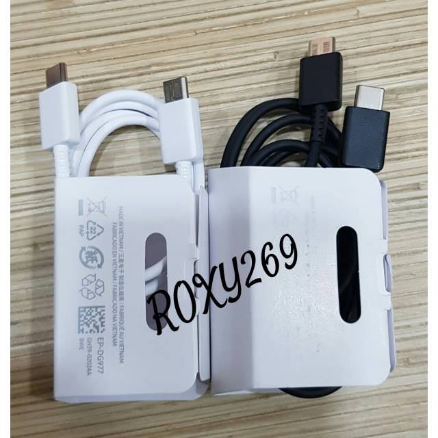 Jual Kabel Samsung C to C Original Ori New 3A 25W 25 Watt A71 A72 A73 ...