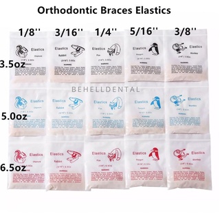 Jual 100 pics Karet Behel Elastis // Elastic Band ortho // Rubber ...