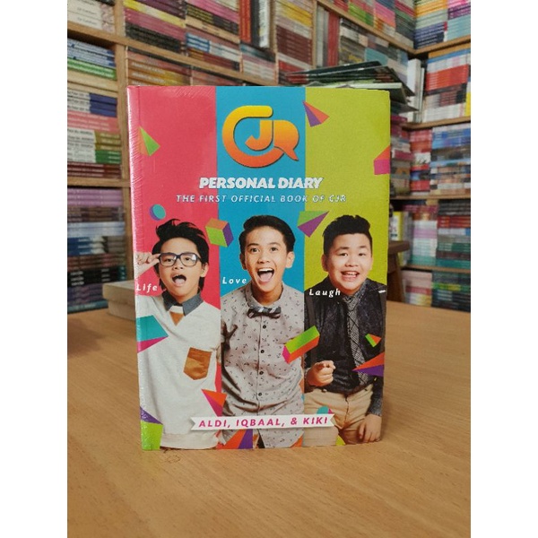Jual CJR - Personal diary the first official book of Cjr | Aldi, iqbal, dan kiki | Rak J ...