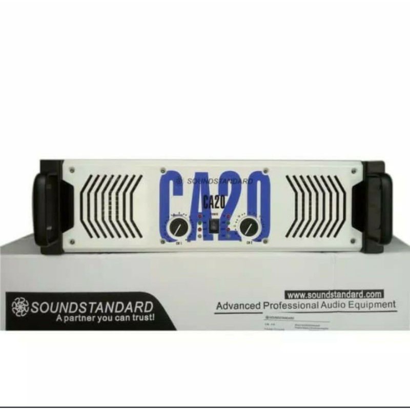 Jual Power Amplifier SOUNDSTANDARD CA20 / CA 20 NEW WHITE EDITION ...
