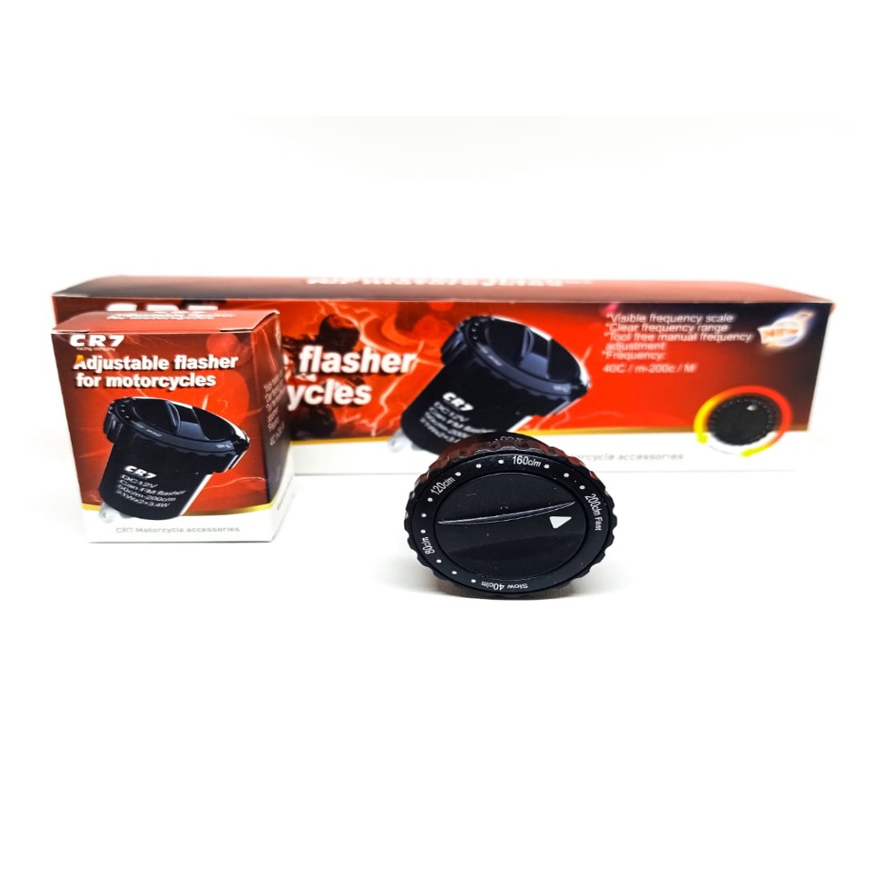 Jual NEW FLASHER SEN FLASER SEIN CR 7 FLESER LED BISA DIATUR STEL KEDIP ...