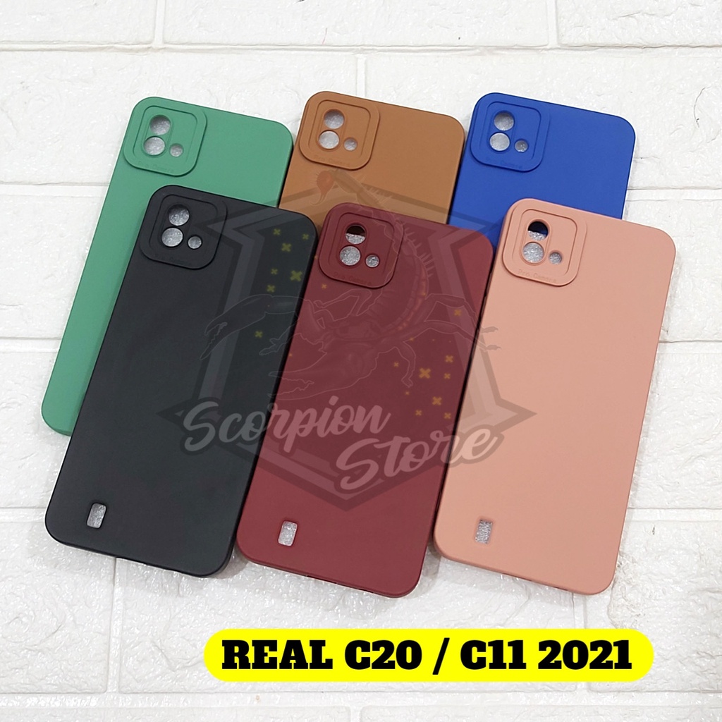 Jual SOFTCASE REALME C20 - CASE MACARON PRO CAMERA REALME C11 2021 - SS ...