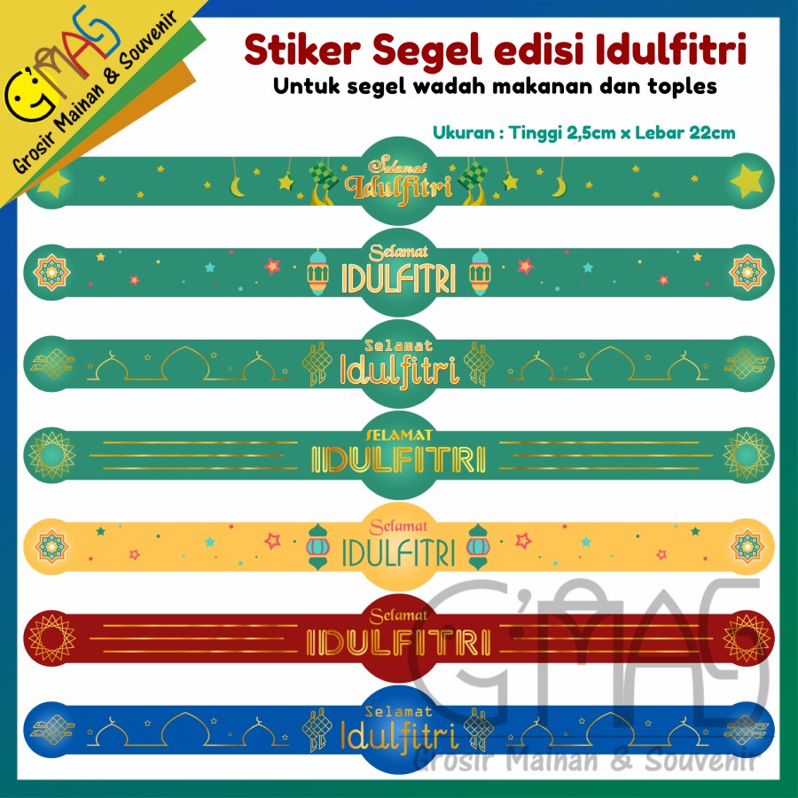 Jual sticker segel toples sticker seal thinwall sticker segel tempat ...