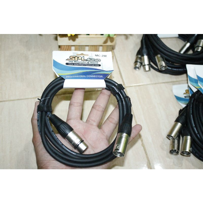 Jual Kabel Microphone SPL Audio Cable Mic XLR to XLR 2M Original SPL ...