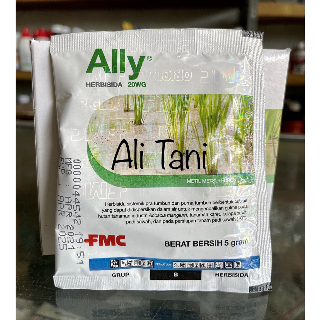 Jual ALLY 20 WG Kemasan 5 GR Herbisida Sistemik Pra dan Purna Tumbuh ...