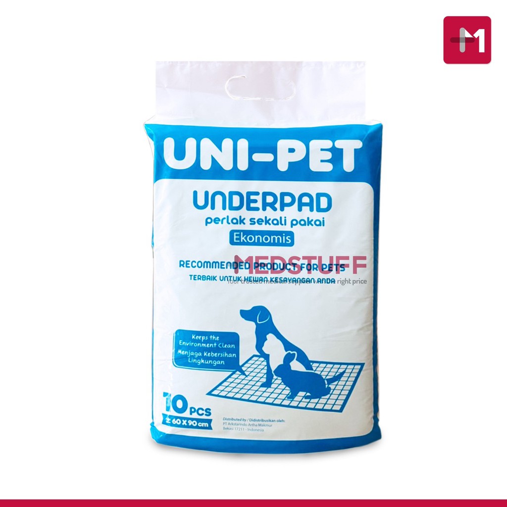 Jual UNI PET Unipet Underpad Hewan Peliharaan Perlak Popok Hewan ...