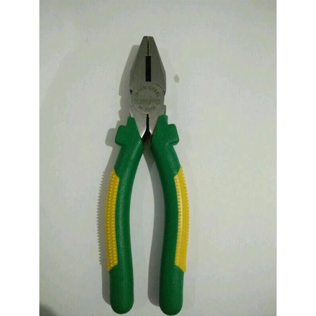 Jual Tang Kombinasi 7inch Buatan Taiwan Bisa Potong Kawat 3mm | Shopee ...