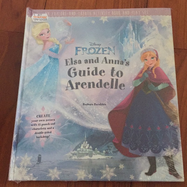 Jual Disney Frozen elsa and anna‘s guide to arendelle activity book ...