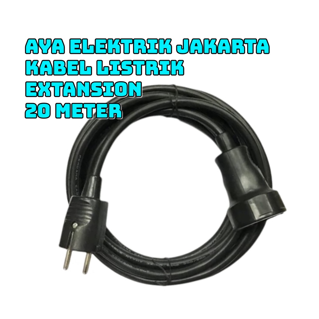Jual AEBRAND KABEL SAMBUNGAN LISTRIK (Extension) 15 Meter 10 METER 20 ...