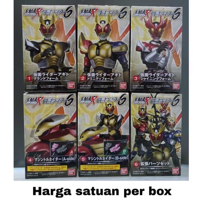 Jual Jual Murah Bandai Shodo X Kamen Rider 6 Kamen Rider Agito So Do ... Jual Jual Murah Bandai Shodo X Kamen Rider 6 Kamen Rider Agito So Do ...