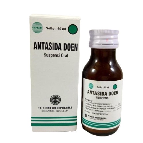 Jual ANTASIDA DOEN SIRUP 60 ML GENERIK OBAT MAAG | Shopee Indonesia