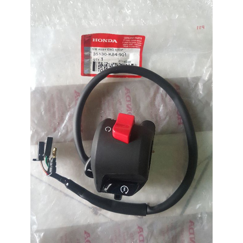Jual Saklar kanan SW Assy Engine Stop – Honda CRF 150L Original ...