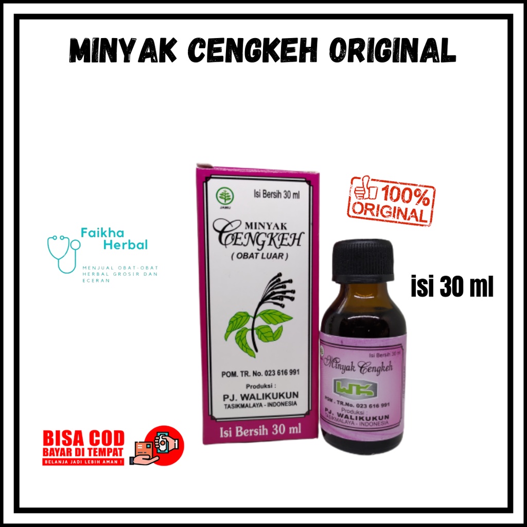 Jual Minyak Cengkeh Walikukun 30 ml / Obat Sakit Gigi / Obat Pegel Linu ...