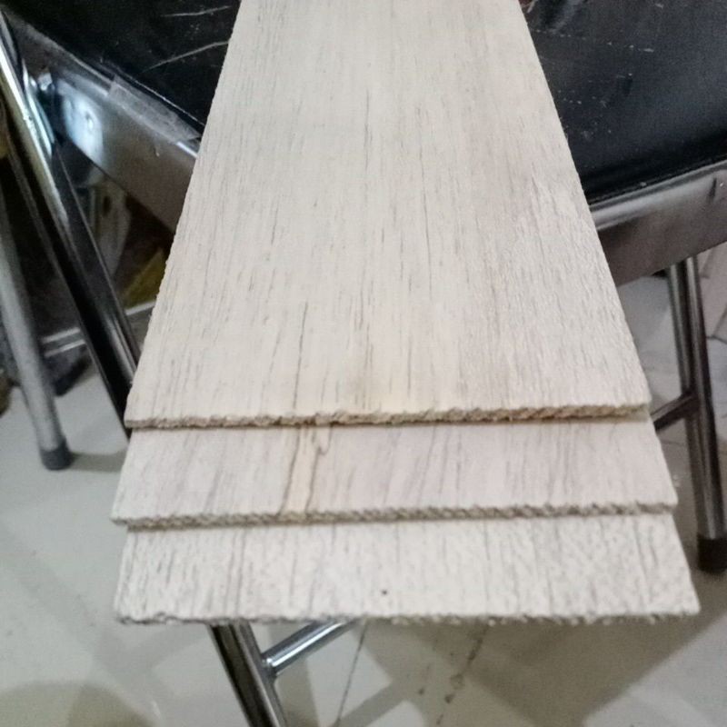 Jual 2lembar Grade B Kayu Balsa 1mm x 10cm x 50cm Papan balsa kayu ...