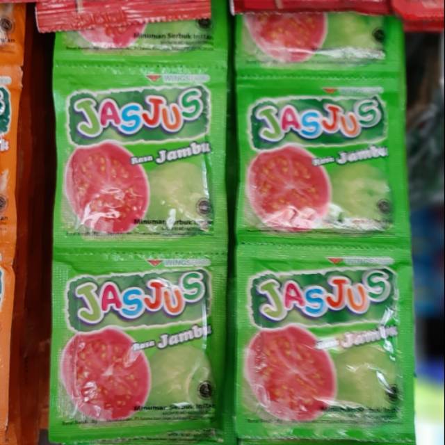 Jual JasJus Rasa Jambu (10 sachet/renceng) | Shopee Indonesia