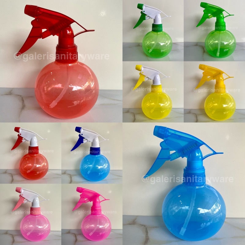 Jual Botol Spray Bulat Lucu Warna Warni Toning 350ml / Semprotan ...