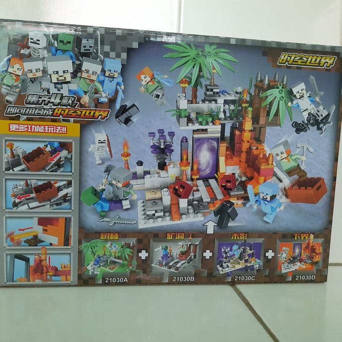 Jual [KODE PRODUK 8076V] MAINAN MR LEGO BRICK MINE CRAFT MINECRAFT ...