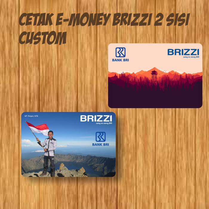Jual Cetak Custom Brizzi Cetak 2 Sisi Saldo 0 eToll BRI Termurah ...