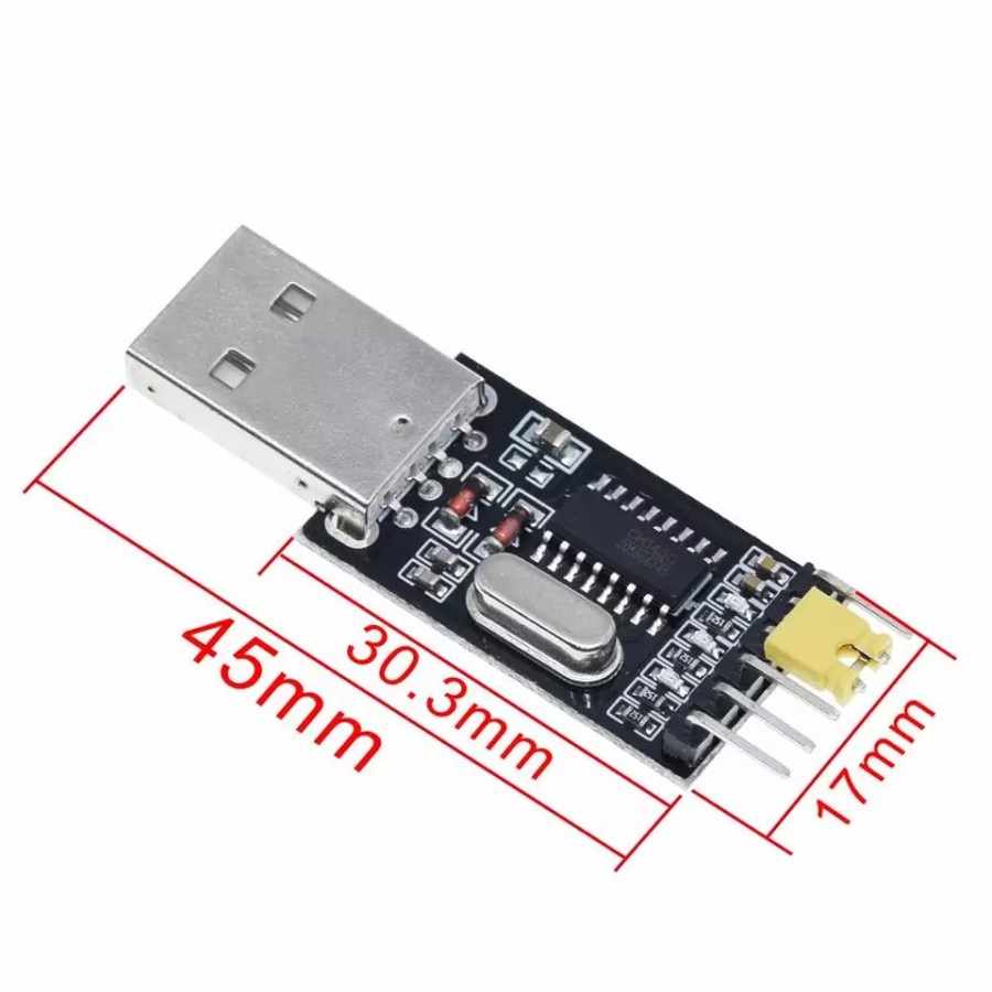 Jual CH340 USB to Serial TTL Uart Module 5V 3.3V USB TTL CH340G | Shopee Indonesia