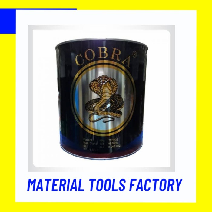 Jual thiner cobra 1 liter - tiner - thinner - pengencer cat duco ...