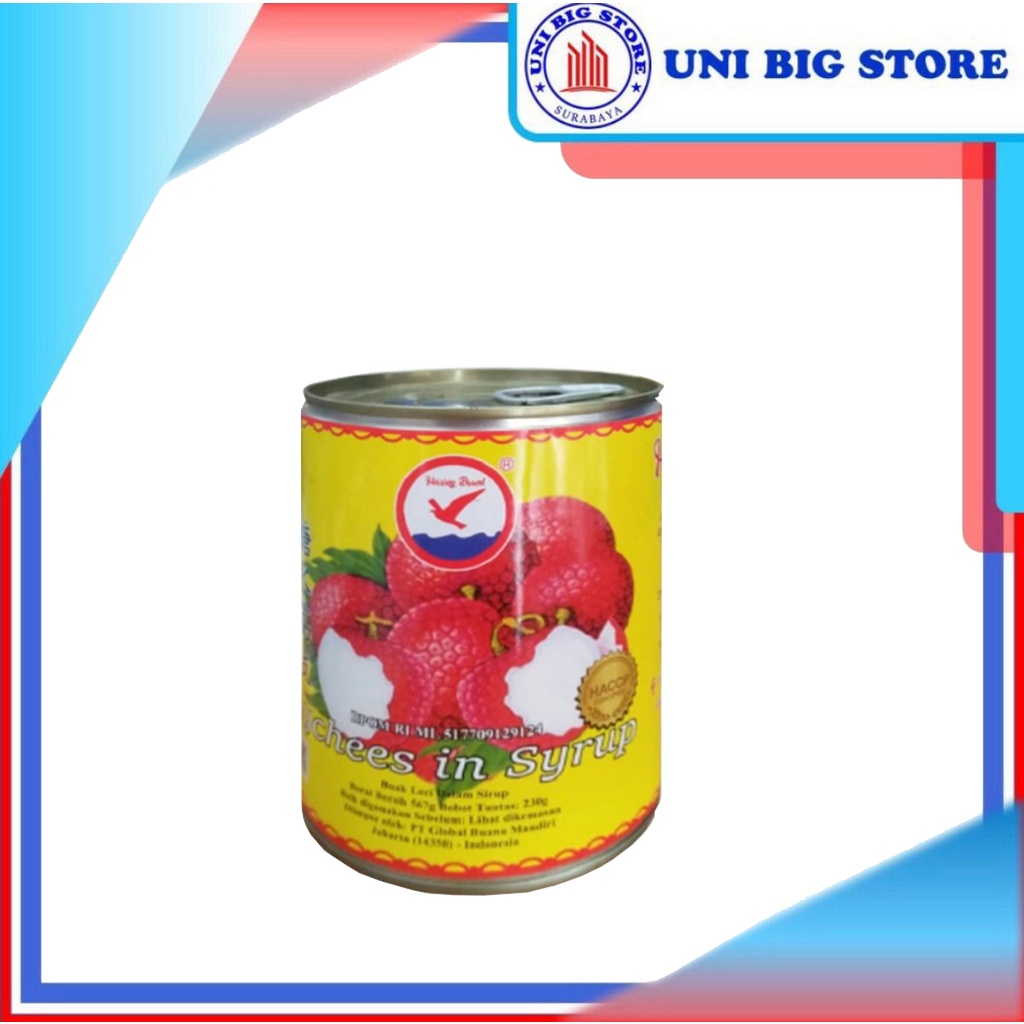Jual SU Herring Lychee in Syrup - Buah Leci Kaleng 567 gr Lychees in ...