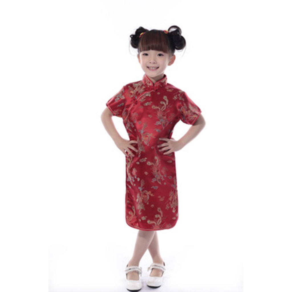 Jual Cheongsam Anak/Wedding Dress/Wedding Cheongsam/Kostum Anak ( CA ...
