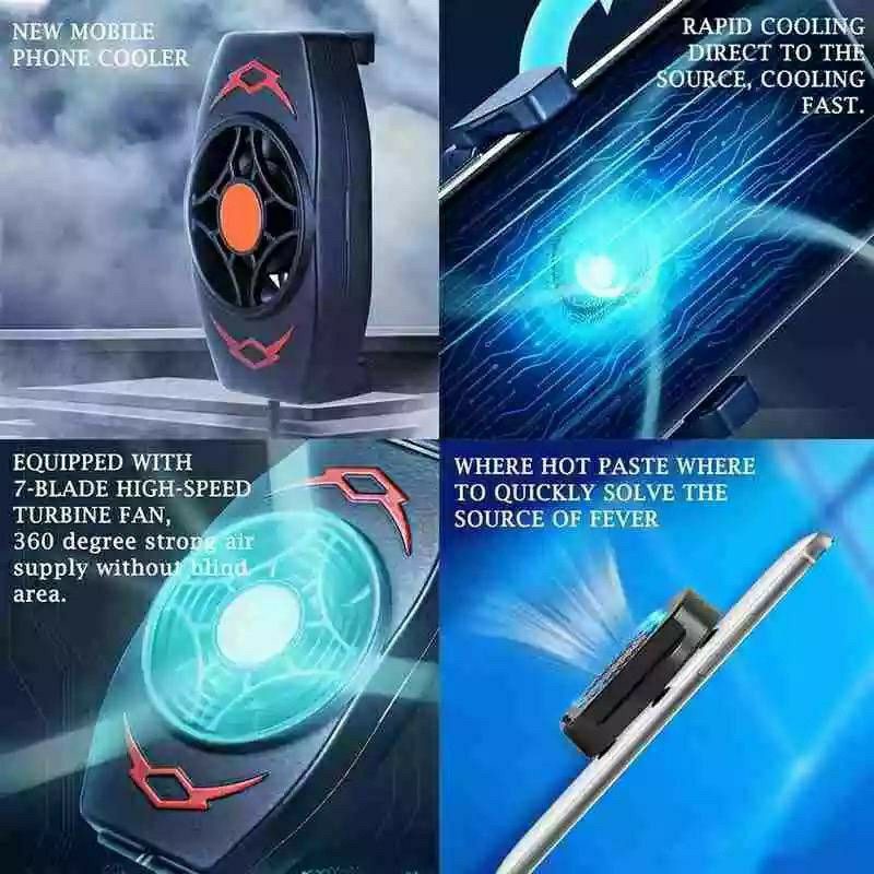 Jual Cooling Pad Hp Mobile Radiator Handphone Pendingin Hp Fan Cooler ...