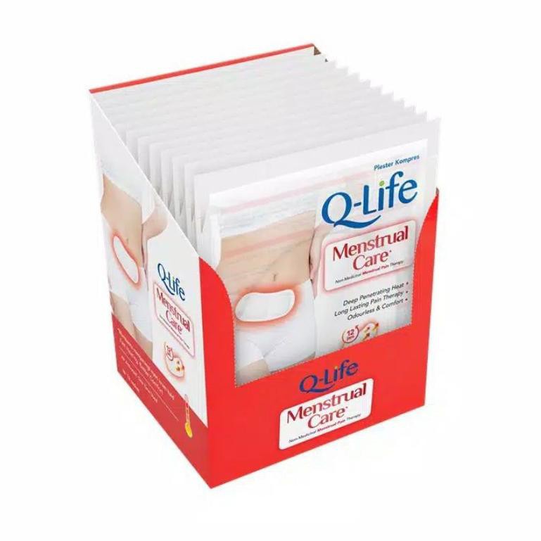 Jual Q-LIFE Menstrual Care Plester Pereda Nyeri Haid 12 jam - 1 plester ...