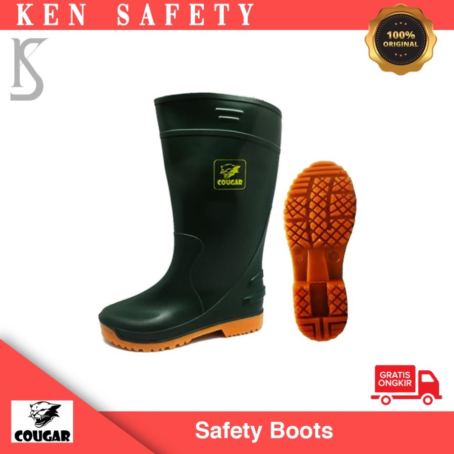 Jual Safety Boots Proyek PVC Karet - Original | Shopee Indonesia